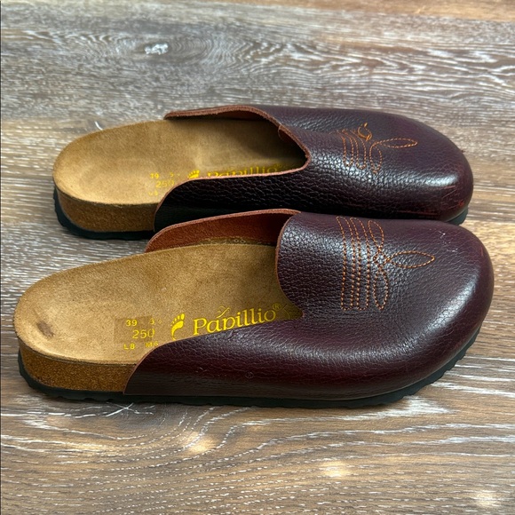 Papillio | Shoes | Birkenstock Papillio Espresso Brown Leather Mule ...